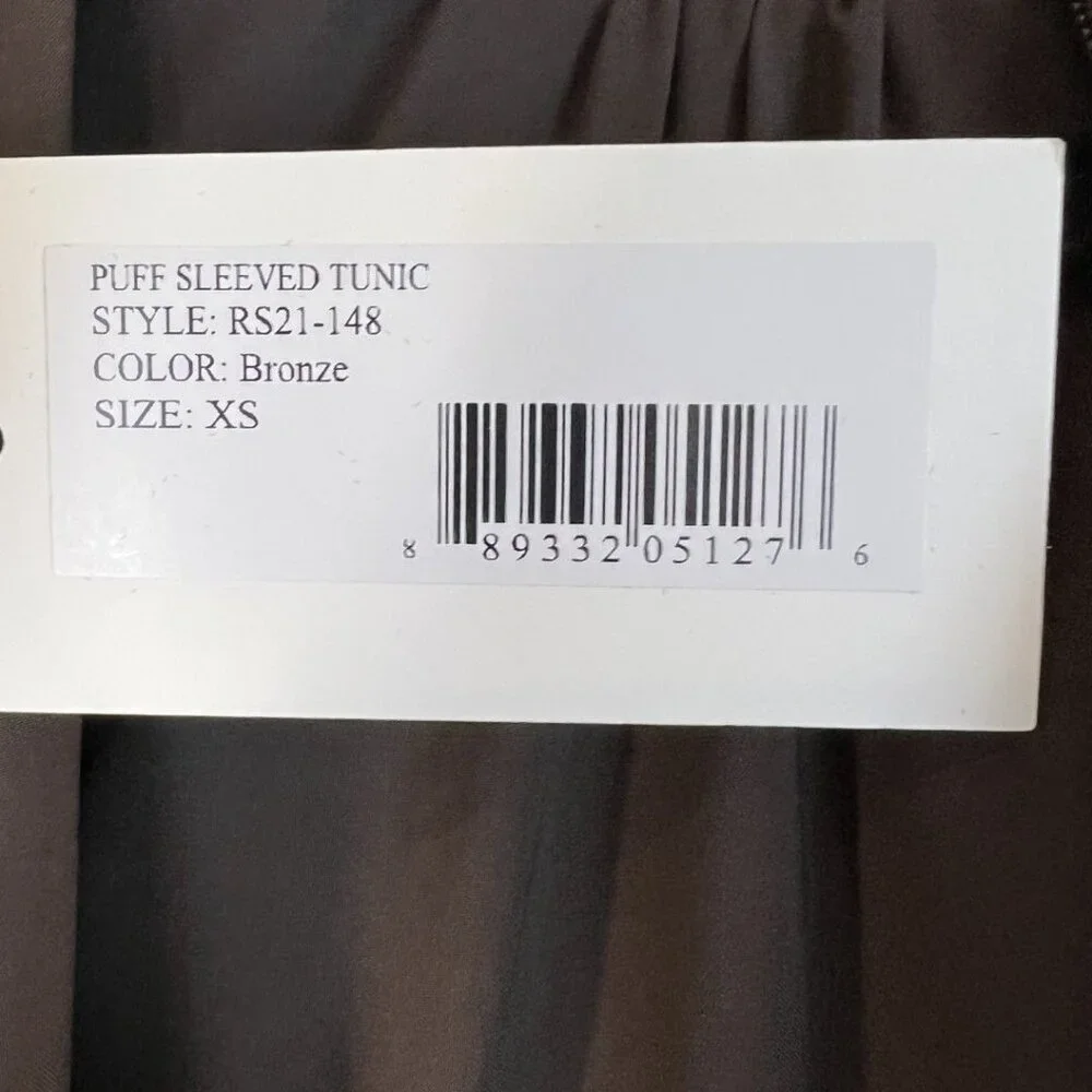 Sea New York | Dresses | Nwt Sea New York Rachelle Puff Sleeved Bronze ...